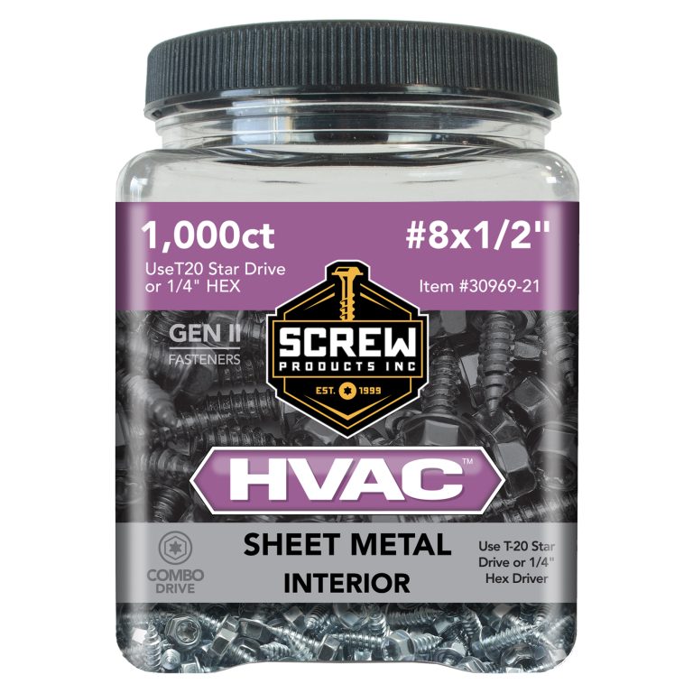 HVAC Sheet Metal Screws - Star Fasteners Plus